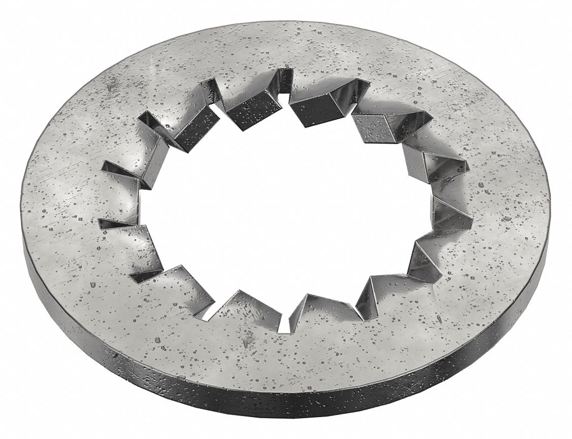For Screw Size 1/2 in, Internal Tooth Lock, Lock Washer - 5CVD1 ...