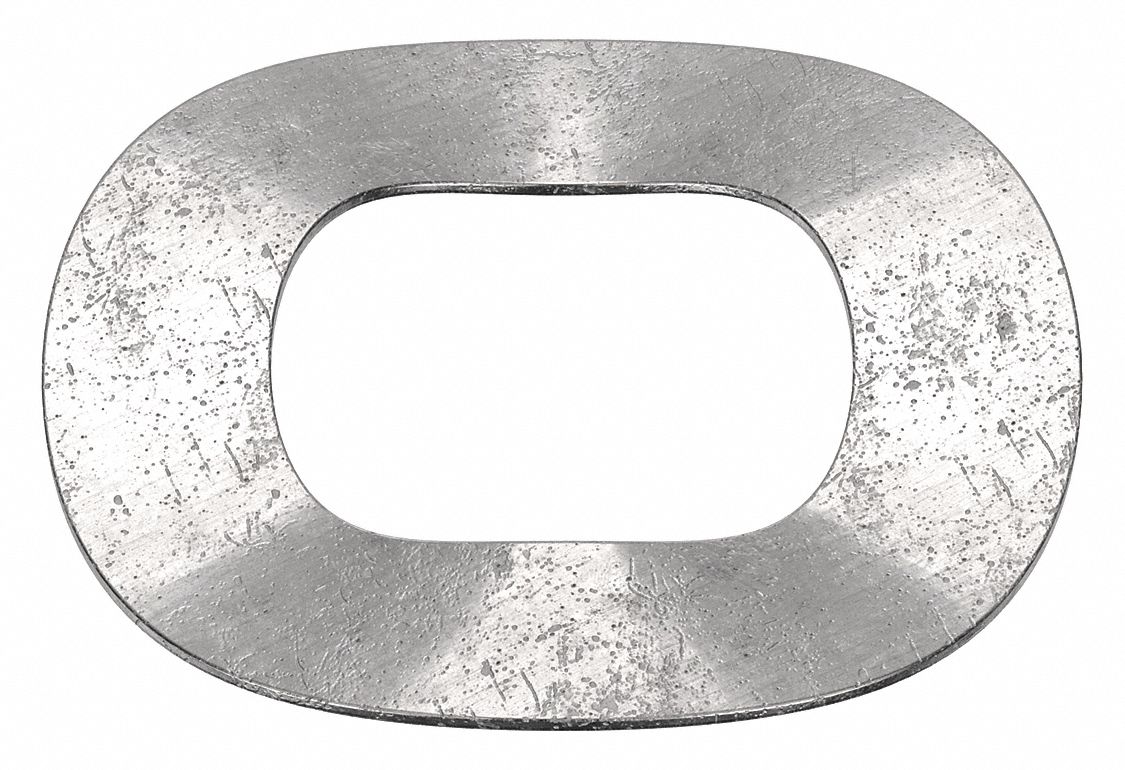 18-8, Stainless Steel, Wave Washer - 5CVH6|TWWIX037-2500BX - Grainger
