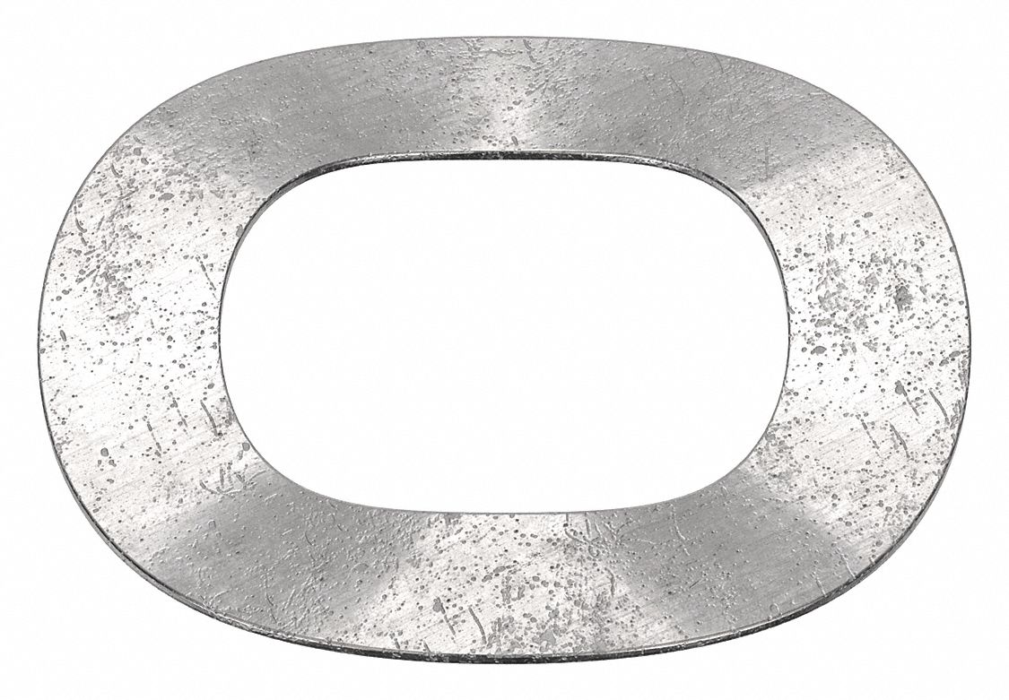 18-8, Stainless Steel, Wave Washer - 5CVJ1|TWWIX093-500BX - Grainger