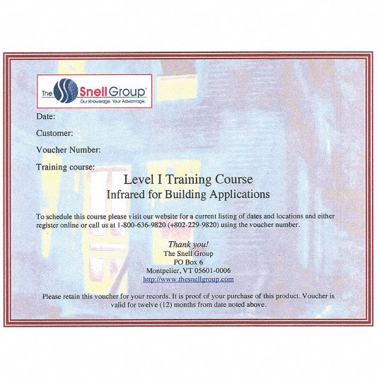 THE SNELL GROUP, Level I Thermography Training, 32 Hours, Level I ...