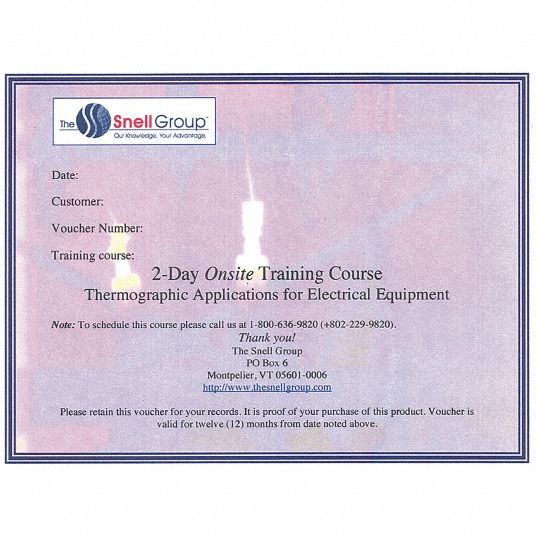 THE SNELL GROUP, Thermography Training, Thermography Training ...