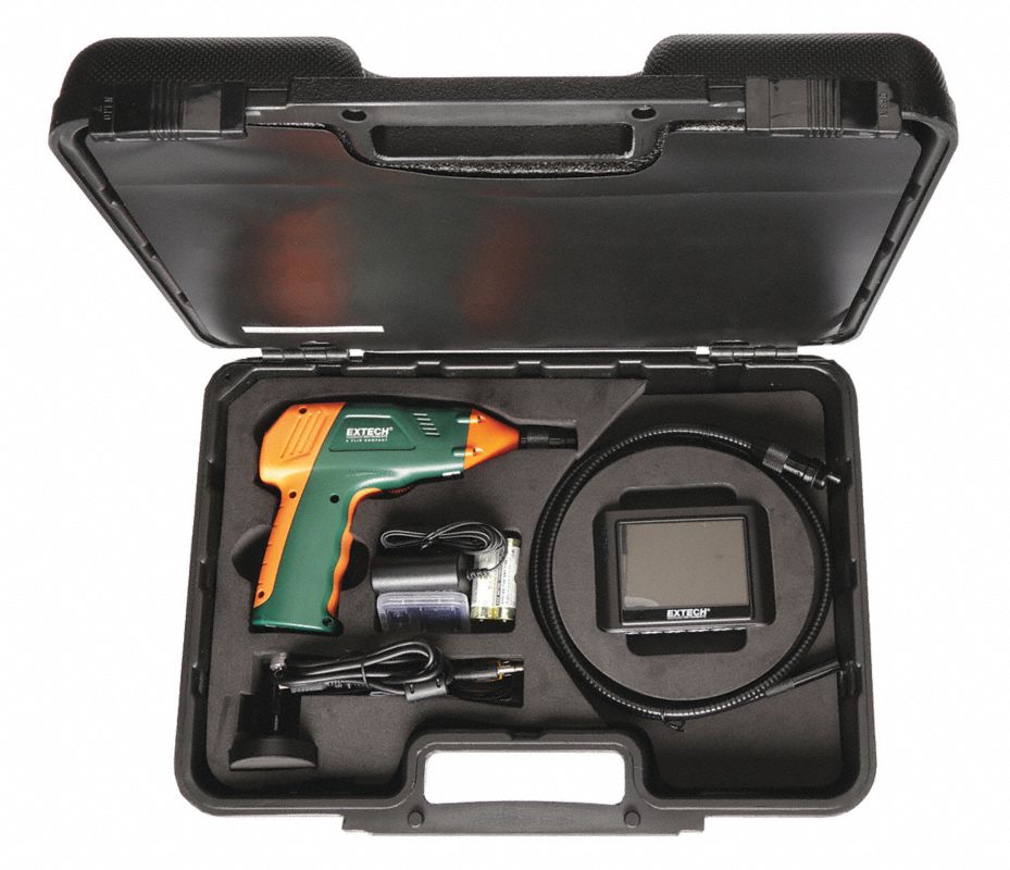 EXTECH Boroscopio de Video , (4) Baterías AA - 5CVT1 | BR250 - Grainger ...