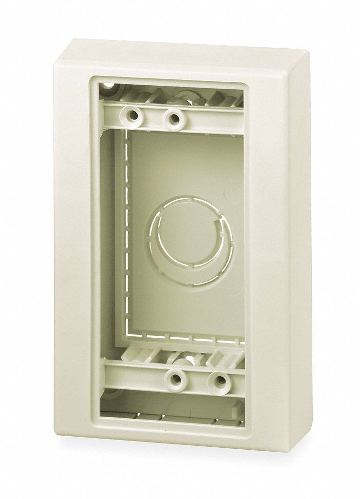 Low Profile Box, Material of Construction Nonmetallic - Grainger