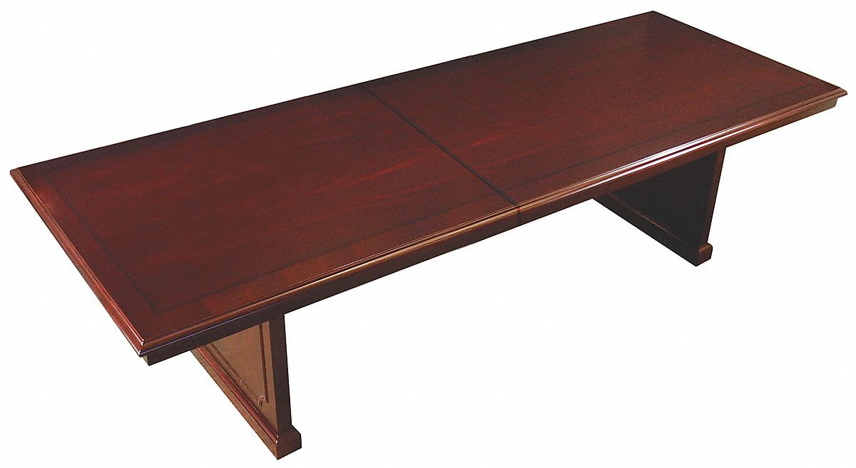 Conference Table,Rect,120W,Sierra Cherry - Grainger