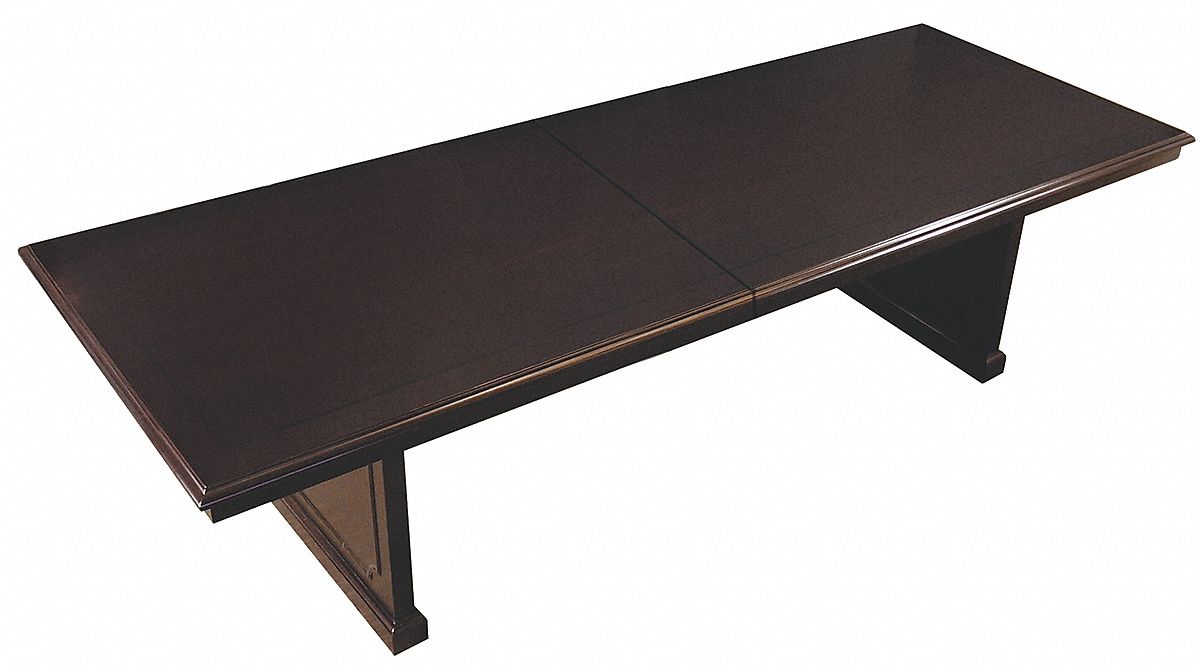Conference Table,Rect,120W,Mahogany - Grainger