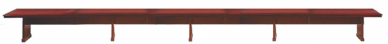 Conference Table,Rect,30ft,Sierra Cherry - Grainger