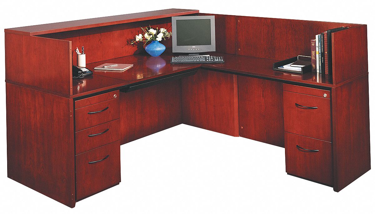 Reception Desk, Right Hand - Grainger