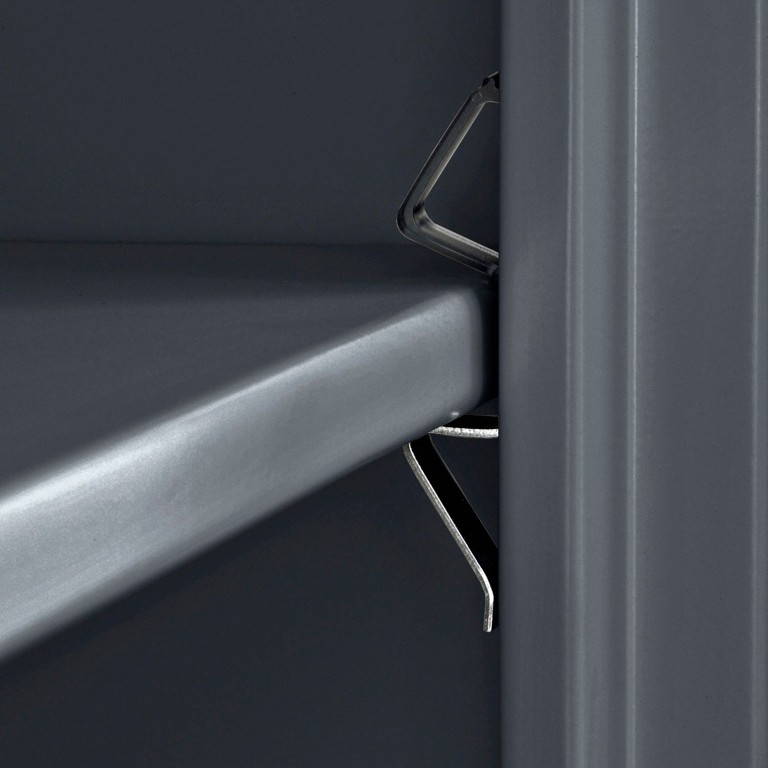 SANDUSKY Storage Cabinet: Casters, 36 in x 24 in x 78 in, Recessed Pull ...