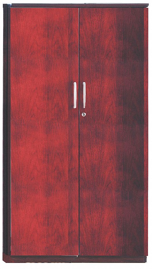 Storage Cabinet,High Wall,Sierra Cherry - Grainger