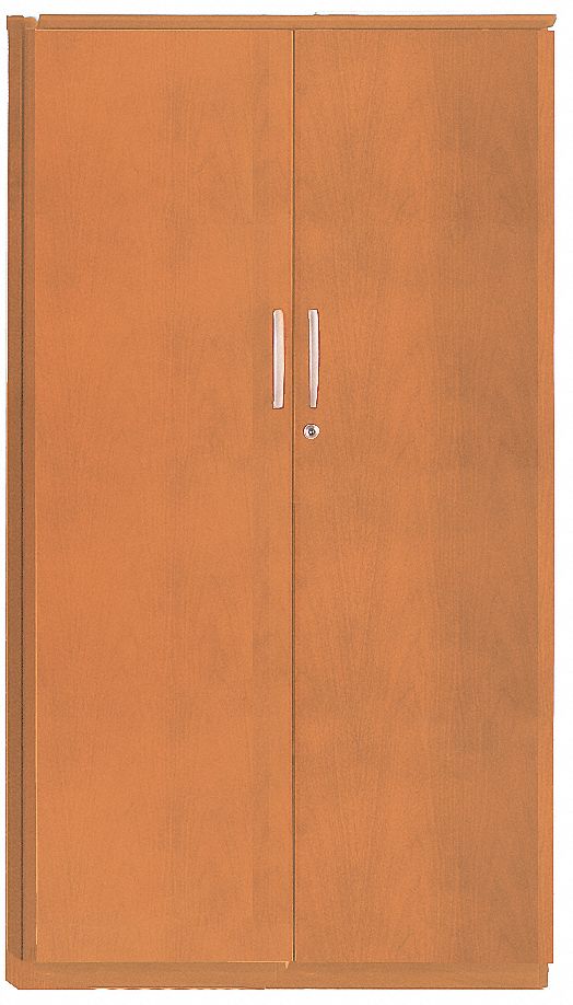 Storage Cabinet,High Wall,Golden Cherry - Grainger