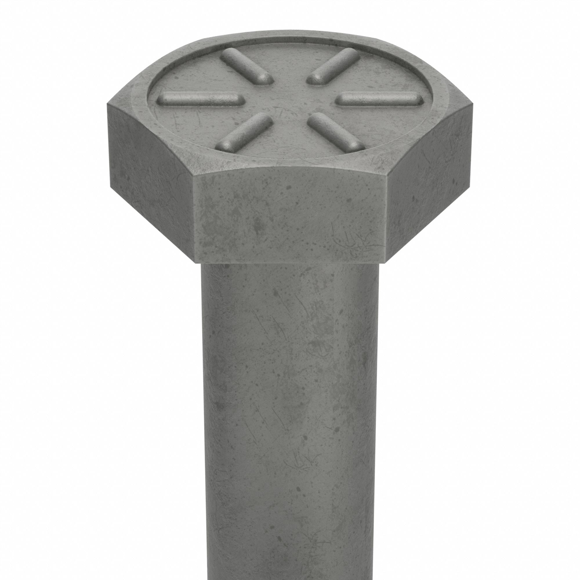ARMOR COAT Hex Head Cap Screw: Steel, Grade 8, Armor Coat, 7/16"-14 ...
