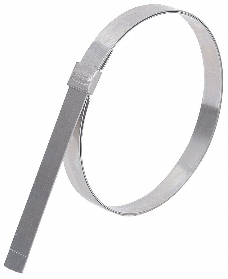 BAND-IT Galvanized Carbon Steel Preformed Band Clamp, PK of 24 - 5DLH8 ... BAND-IT Galvanized Carbon Steel Preformed Band Clamp, PK of 24 - 5DLH8 ...