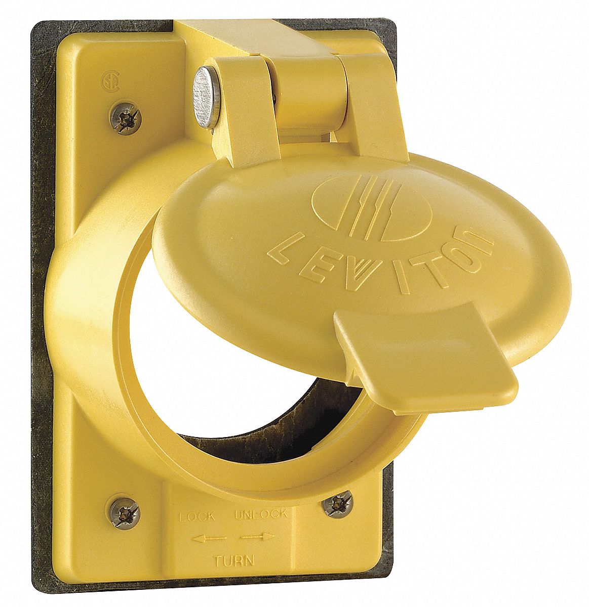 Weatherproof Cover, 4 9/16 in Height, 3 3/64 in Width, Number of Gangs ...