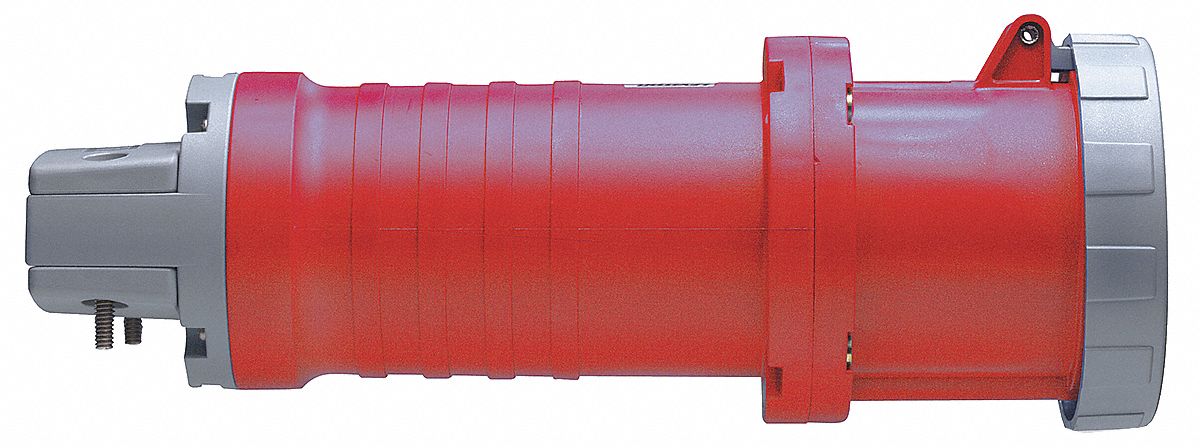 LEVITON 100 Amp, 3-Phase Valox 357 Watertight Pin and Sleeve Connector ...