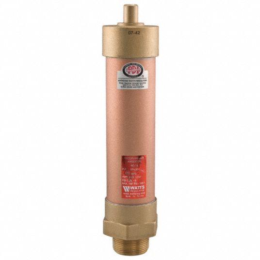 2 11/16 inH Copper Water Hammer Arrestor, NPT - Grainger
