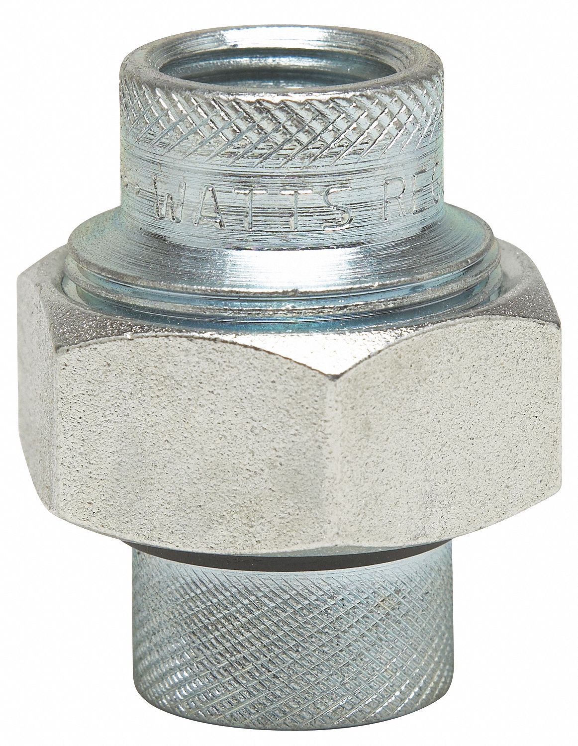WATTS 3/4 in Galvanized Steel, Malleable Iron Dielectric Union with FIP ...