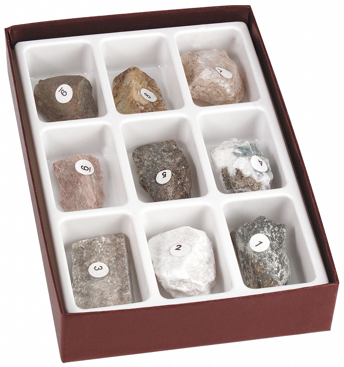 Moh's Scale of Hardness, (9) Specimens, Mohs Hardness Scale - 5DPD4 ...