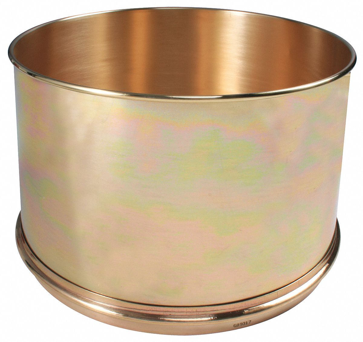 HUMBOLDT, 8 in Overall Dp, 12 in Overall Dia, Sieve Pan - 5DPF6|5DPF6 ...