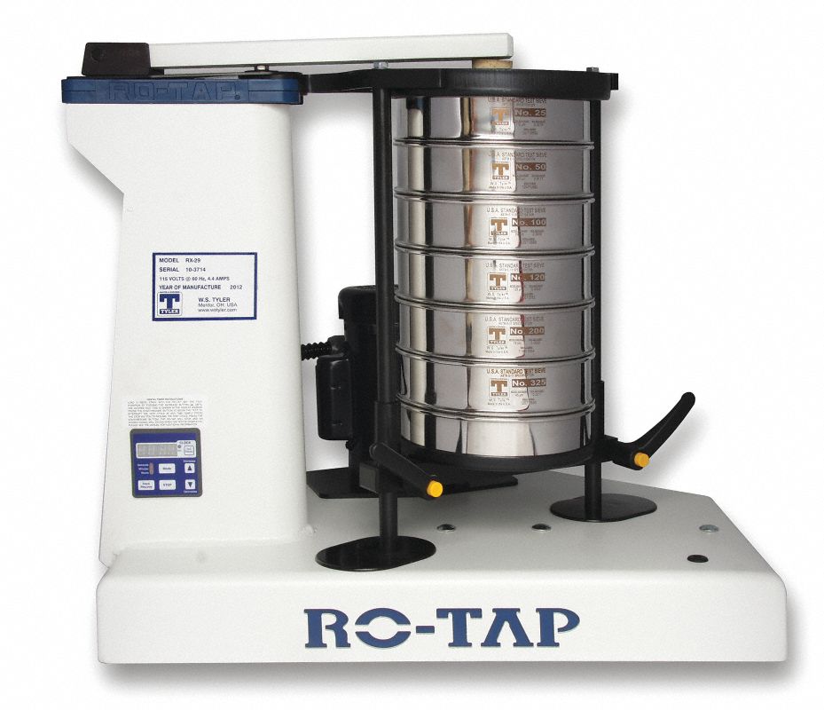W.S. TYLER Agitador Motorizado de Tamices Ro-Tap - 5DPL4 | RX-29 ...