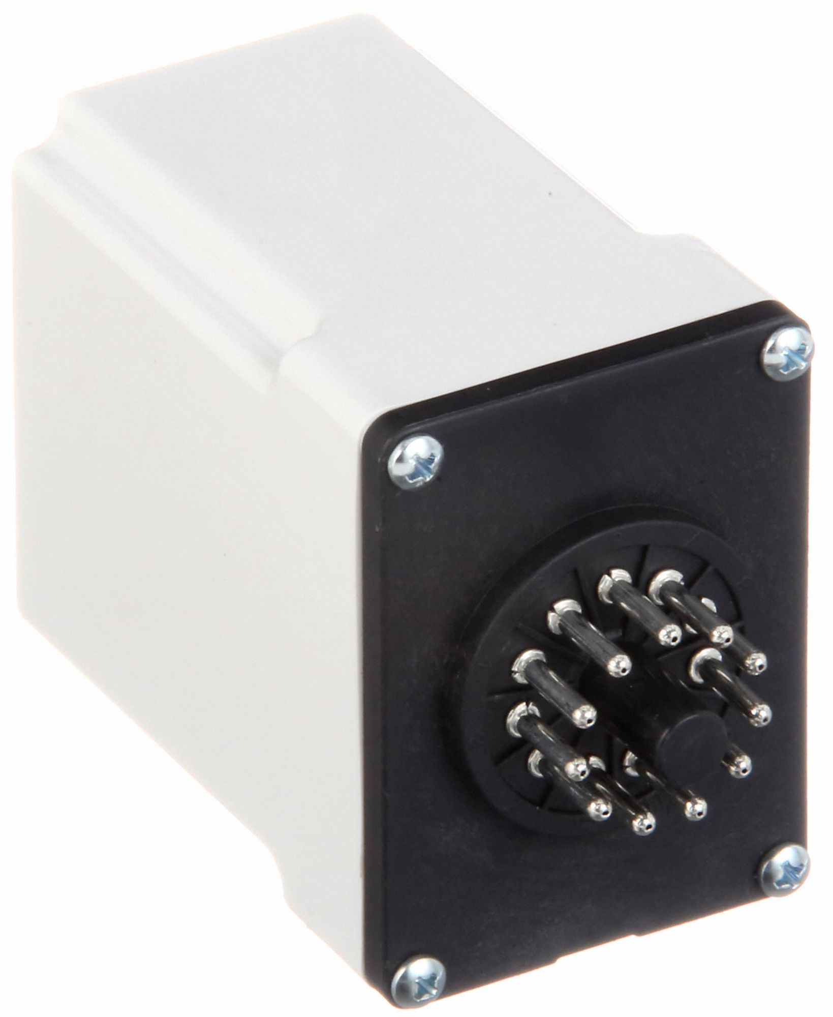 DAYTON Multi-Function Time Delay Relay: 11 Pins - Relay, Rotary Knob ...