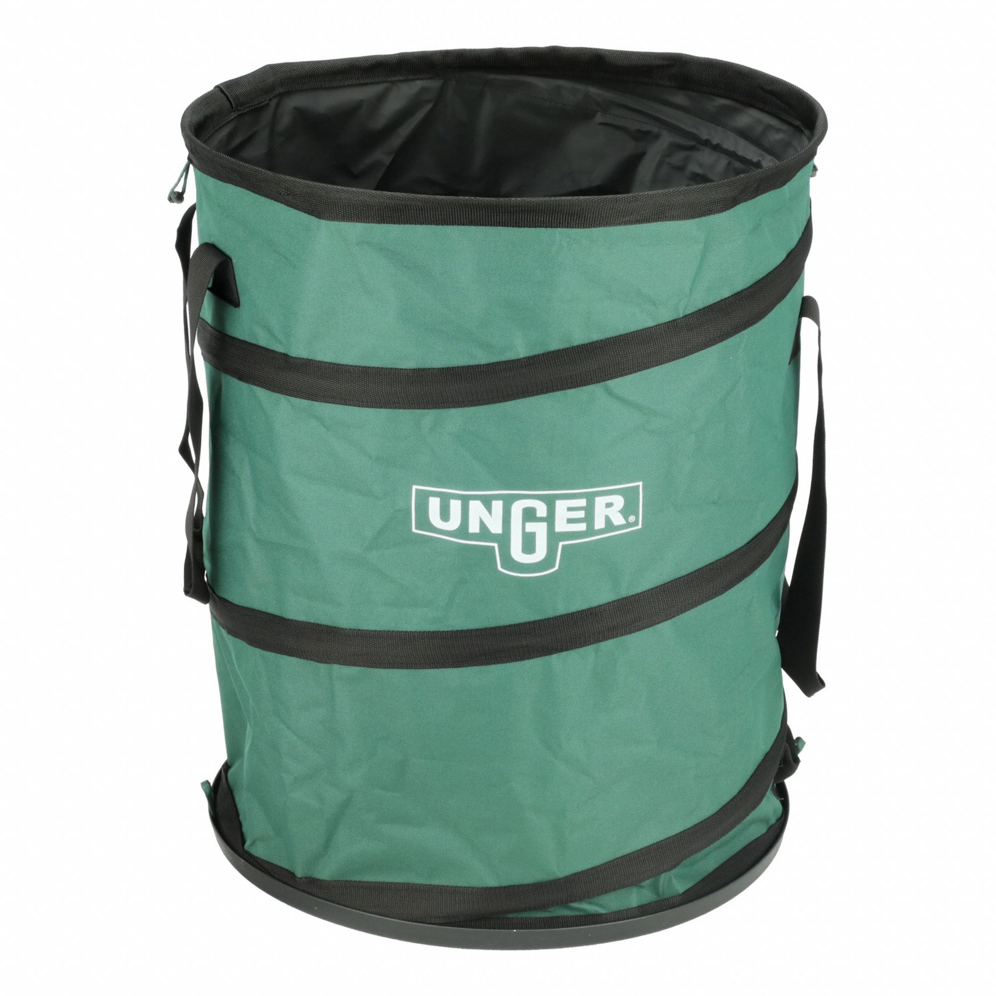 UNGER, 40 gal Capacity, 23 in Dia, Reusable Litter Collection Bag ...