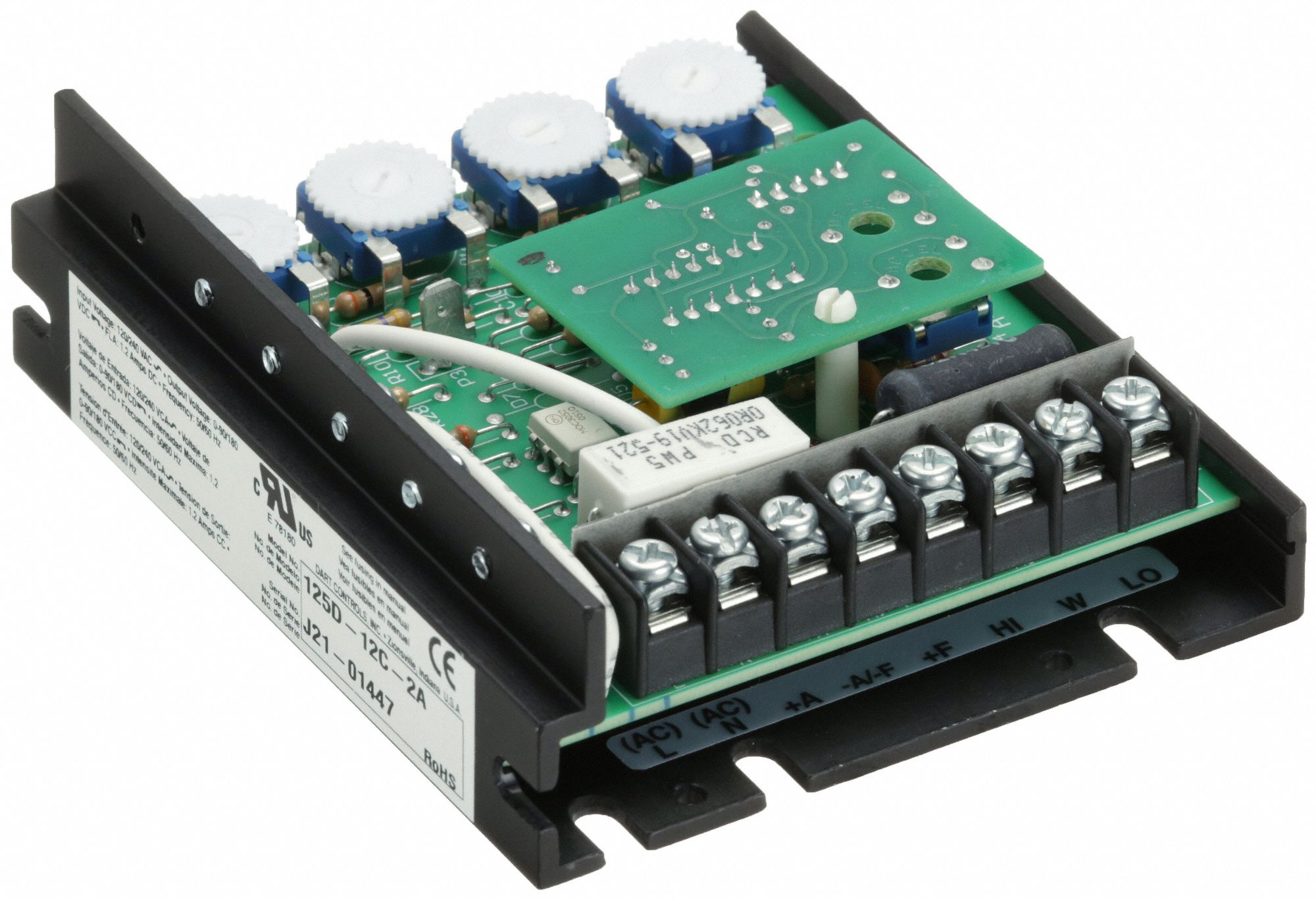 DART CONTROLS, SCR, Open, DC Speed Control - 5DYG9|125D-12C-2A - Grainger