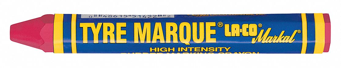 MARKAL, Red, Wax, Tire Marker - 5DYV0|51422 - Grainger