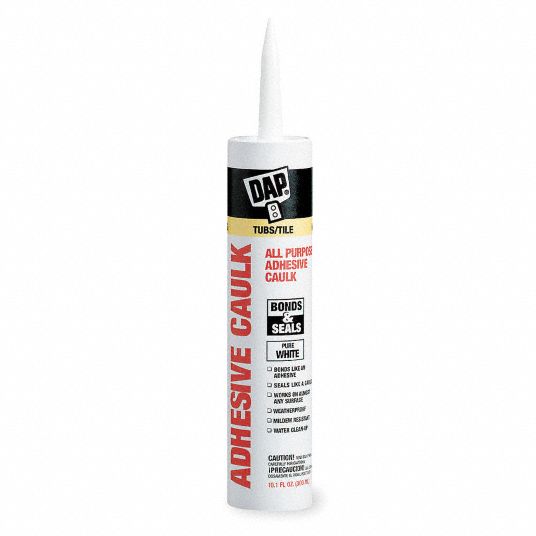 Adhesive Caulk,10.3oz - Grainger