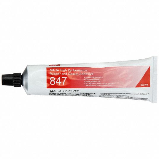 3M, 847, 5 fl oz, Gasket Adhesive - 5E125|847 - Grainger