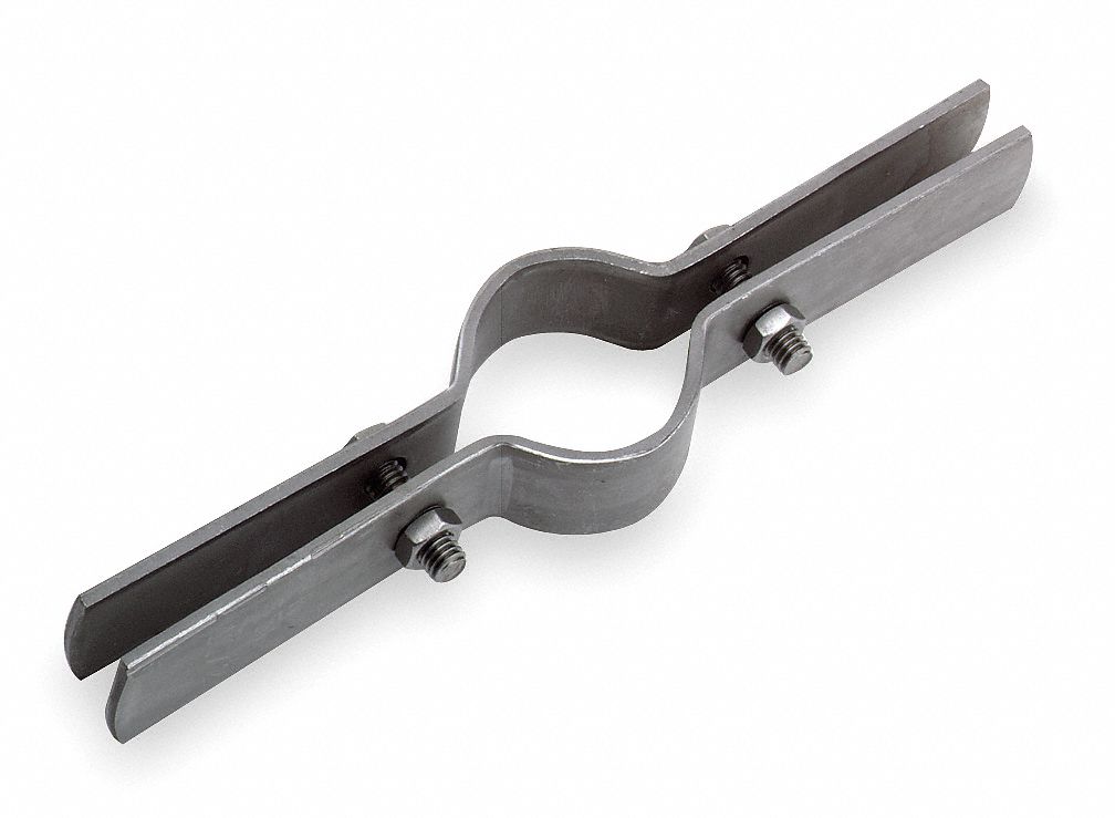 Riser Clamp, Black Carbon Steel - Grainger