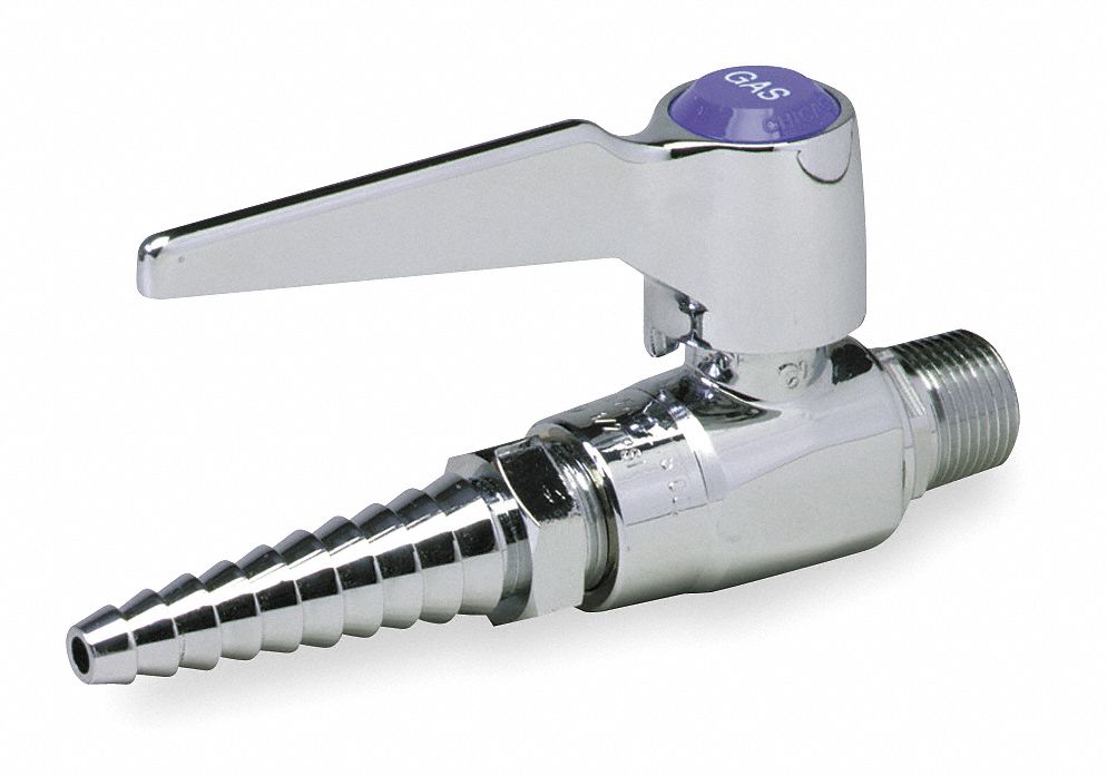 Laboratory Hose Cock, PK 2 - Grainger