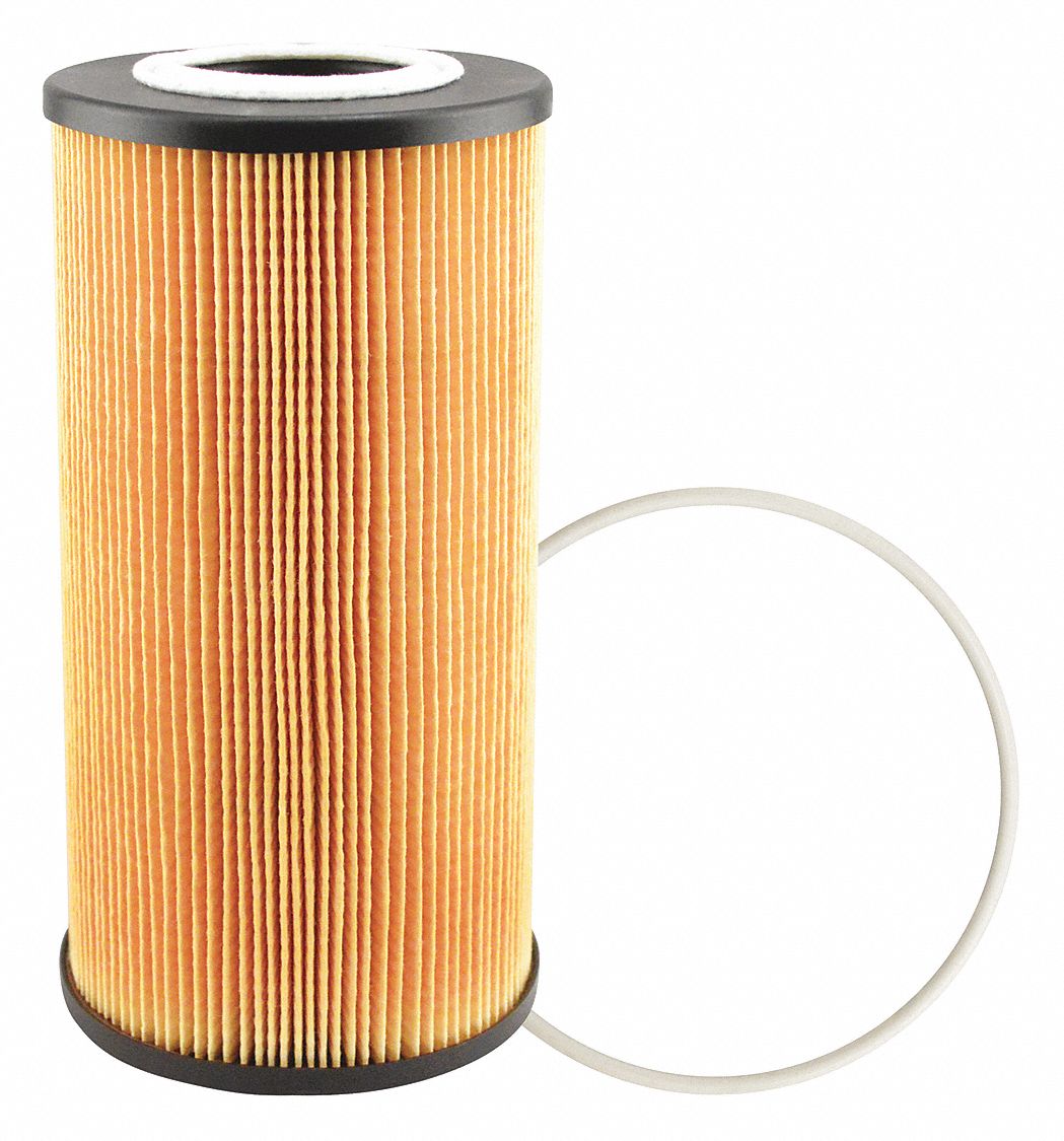 Element Only Oil Filter Element, Length: 8 21/32 in, Outside Dia.: 4 21 ...