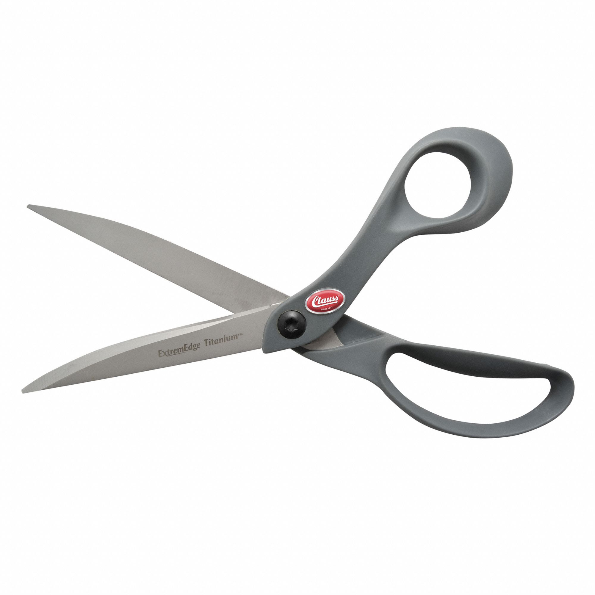 CLAUSS Shears: Right-Hand, 9 in Overall Lg, Straight, Titanium Bonded ...