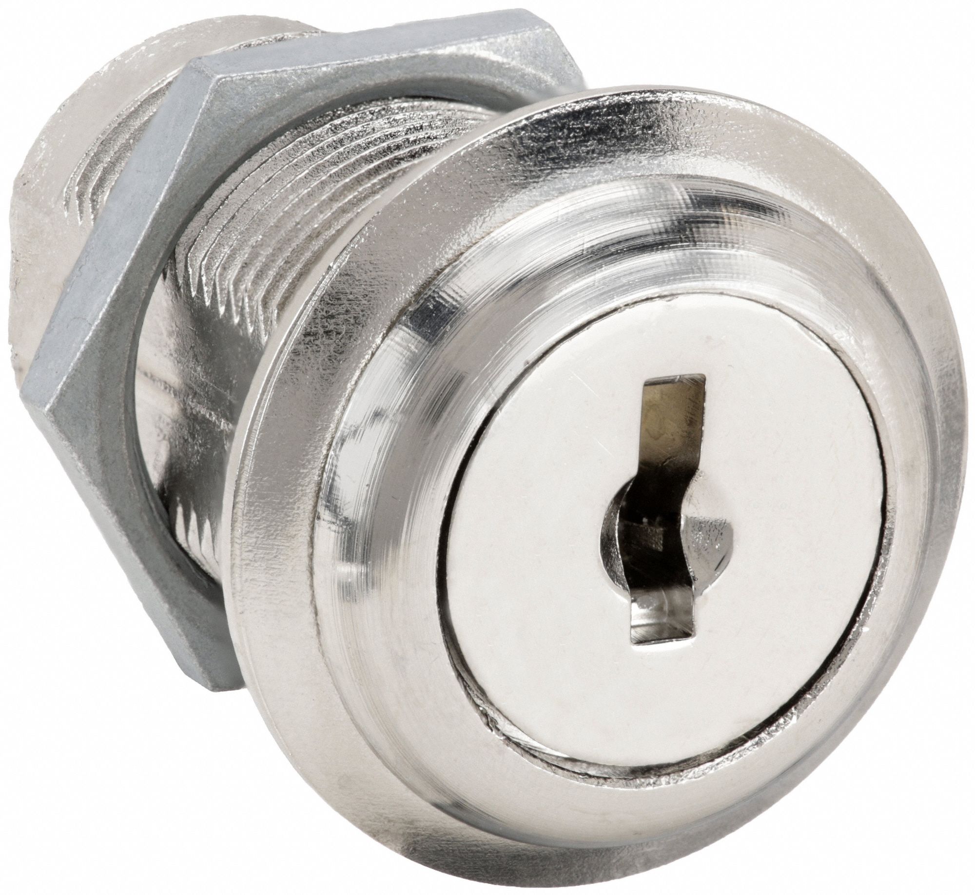 For 7/8 in Material Thick, 3/4 in Mounting Hole Dia., Disc Tumbler ...