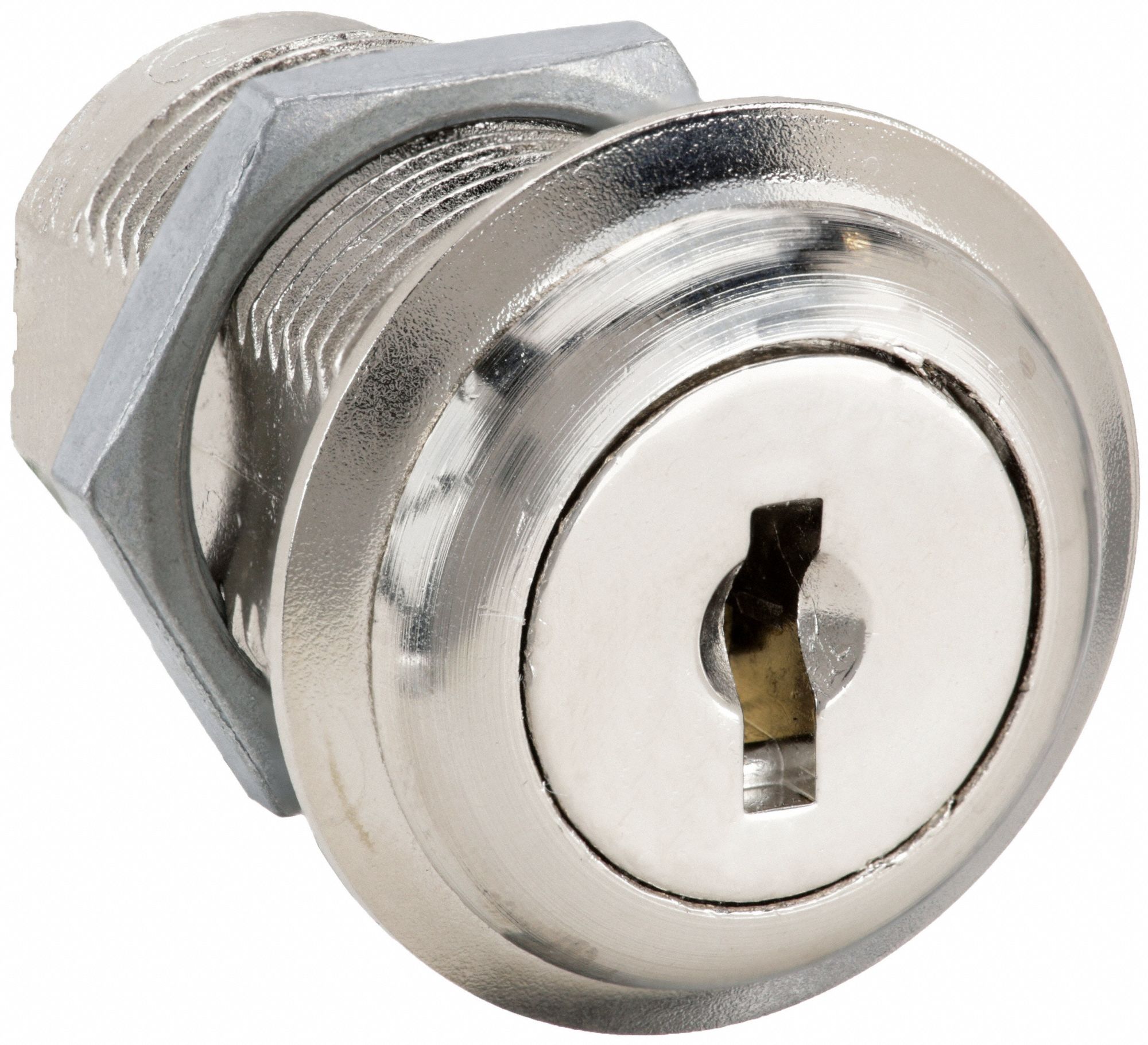 For 7/8 in Material Thick, 3/4 in Mounting Hole Dia., Disc Tumbler ...