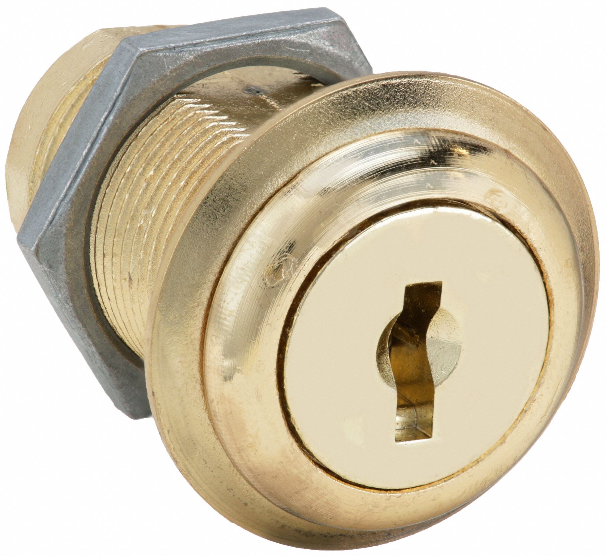 For 7/8 in Material Thick, 3/4 in Mounting Hole Dia., Disc Tumbler ...