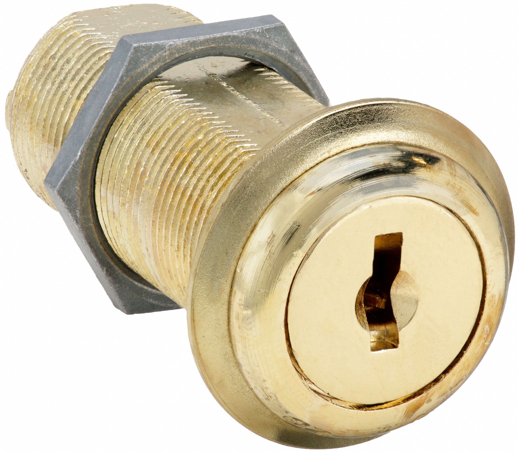 For 1 7/16 in Material Thick, 3/4 in Mounting Hole Dia., Disc Tumbler ...