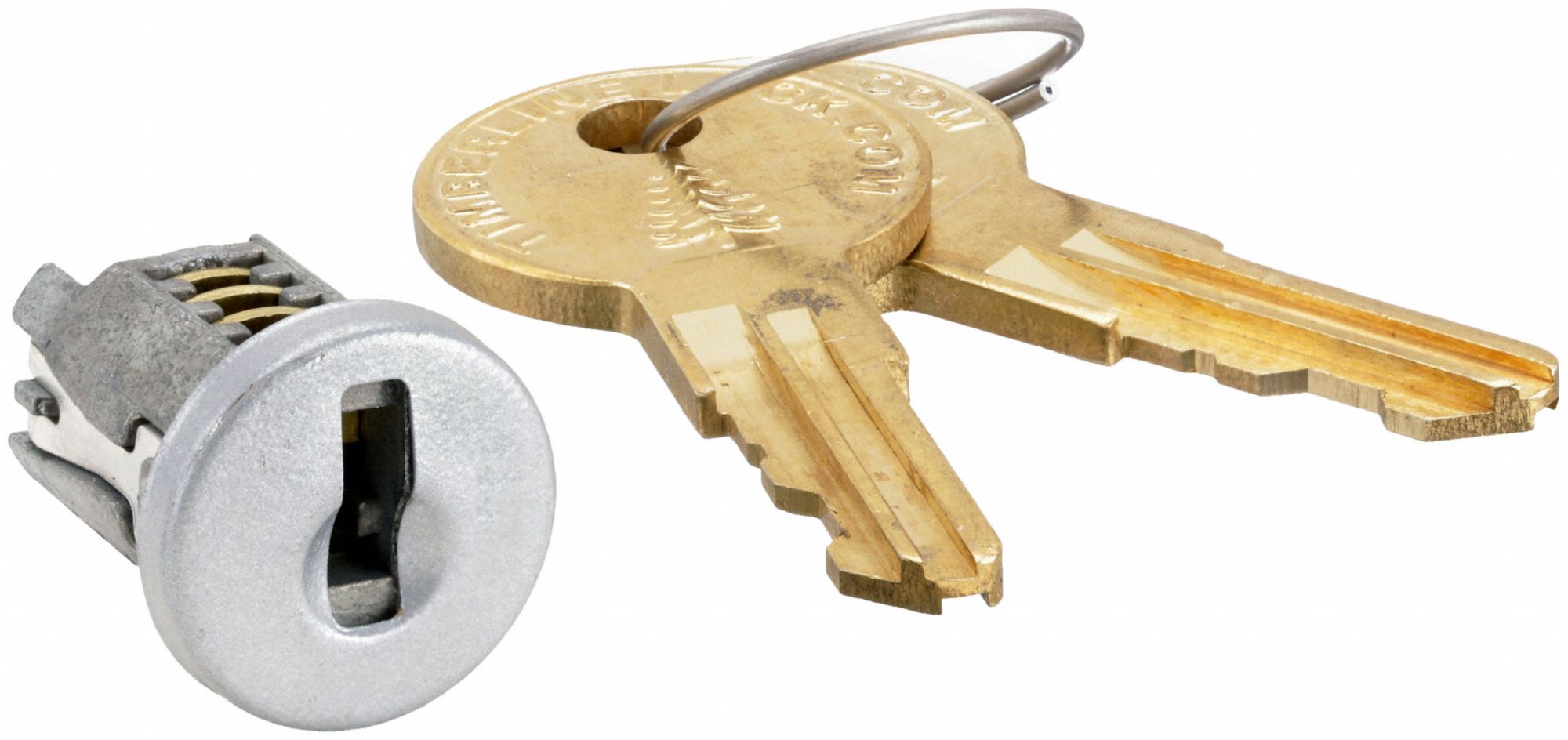 COMPX TIMBERLINE Cabinet and Drawer Lock Cylinder: 103T Key, Timberline ...