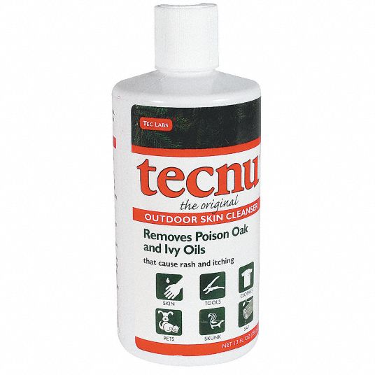 Poison Ivy Cleanser, Liquid Solution, Bottle, 12.000 oz, 12 oz - Grainger