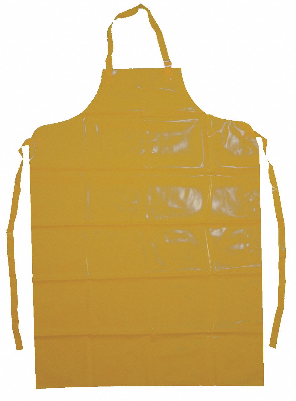 ANSELL Chemical Resistant Bib Apron, Universal, Yellow, Enduro 2000 ...