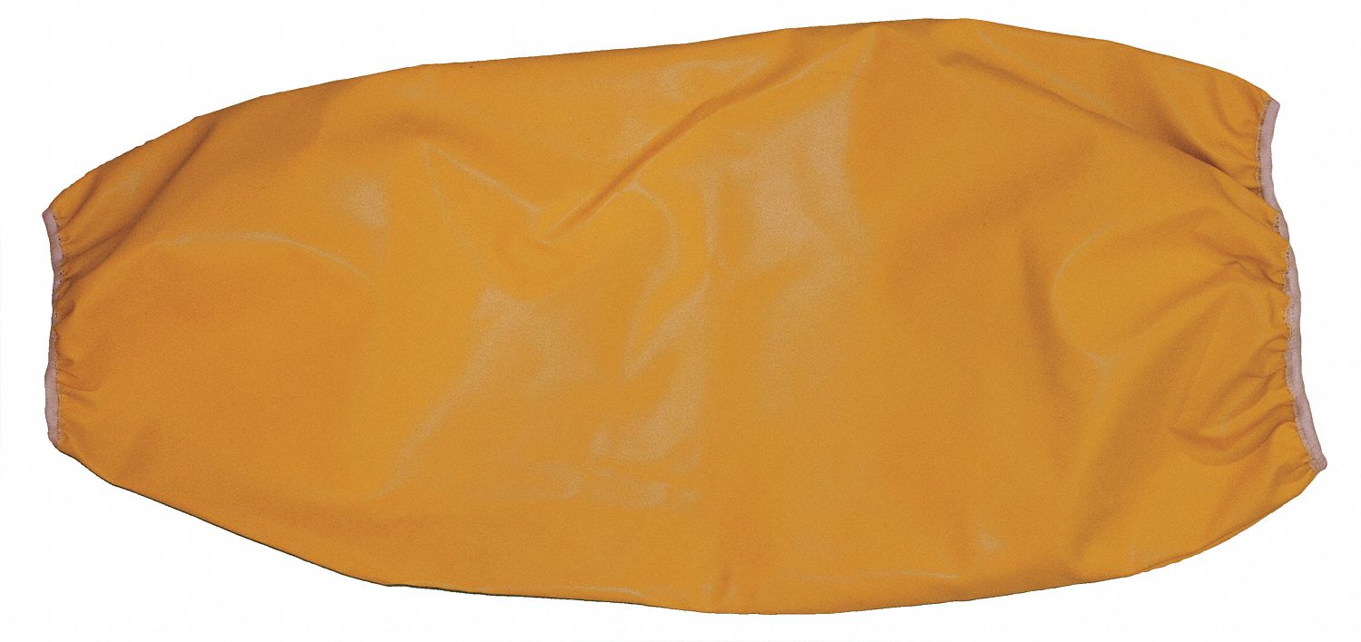 ANSELL, 7 mil Thick, Yellow, Chemical Resistant Sleeves - 5EME2|59-010 ...