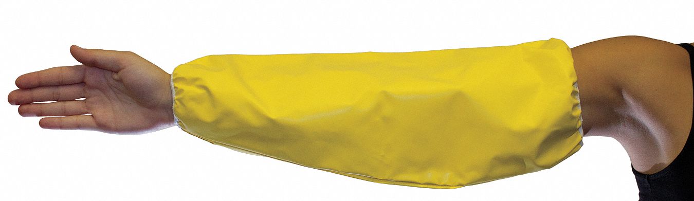 ALPHATEC Chemical Resistant Sleeves: Neoprene, 18 in Overall Lg, 16 mil ...