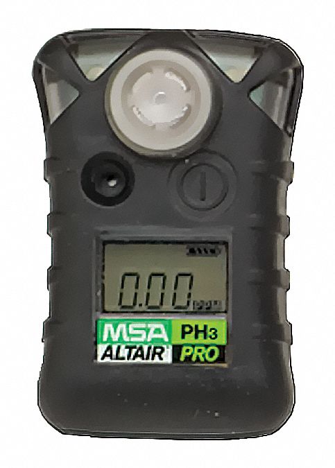 MSA, High 1 ppm/Low 0.3 ppm, IP67, Single-Gas Detector - 5EMP5|10076735 ...