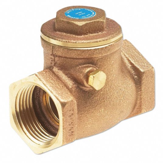 MILWAUKEE VALVE, Single Flow, Inline Swing, Low Lead Swing Check Valve ...