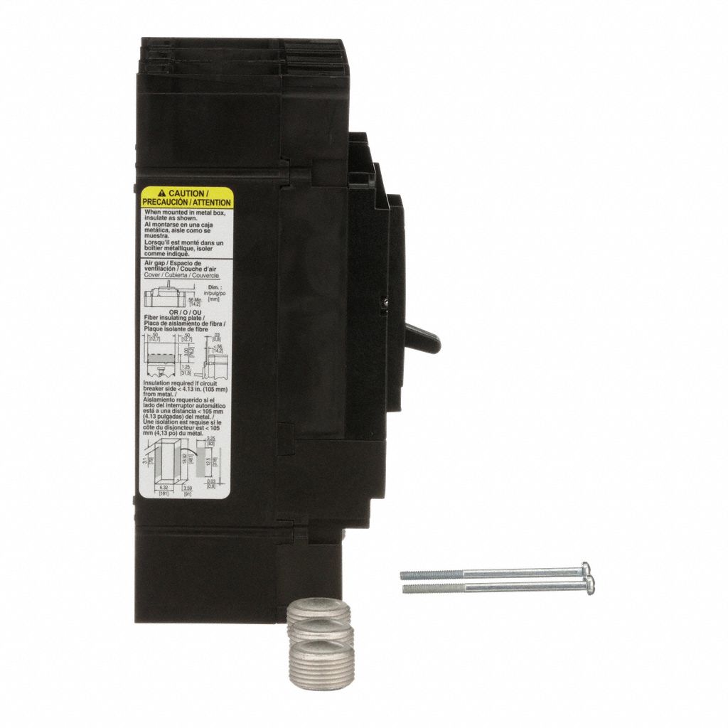 SQUARE D Molded Case Circuit Breaker: 250 A Amps, 100kA at 240V AC ...