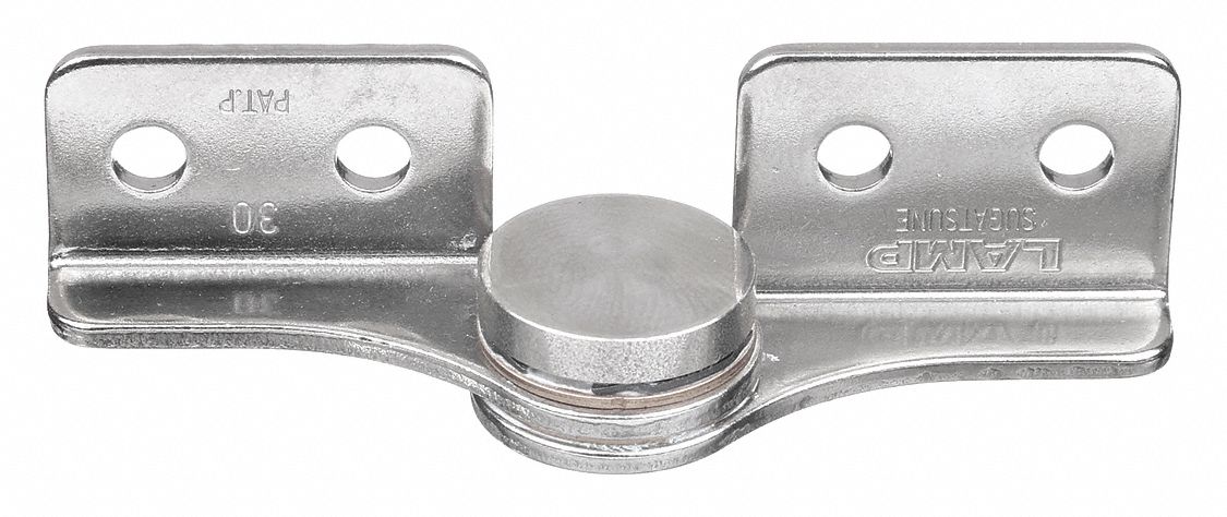 LAMP, Stainless Steel, 3/4 in Leaf Ht, Torque Hinge - 5ENU8|HG-TA30L ...