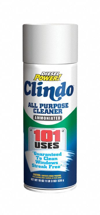 DIESEL POWER Glass Cleaner: Foam, Aerosol Spray Can, 19 oz, Unscented ...