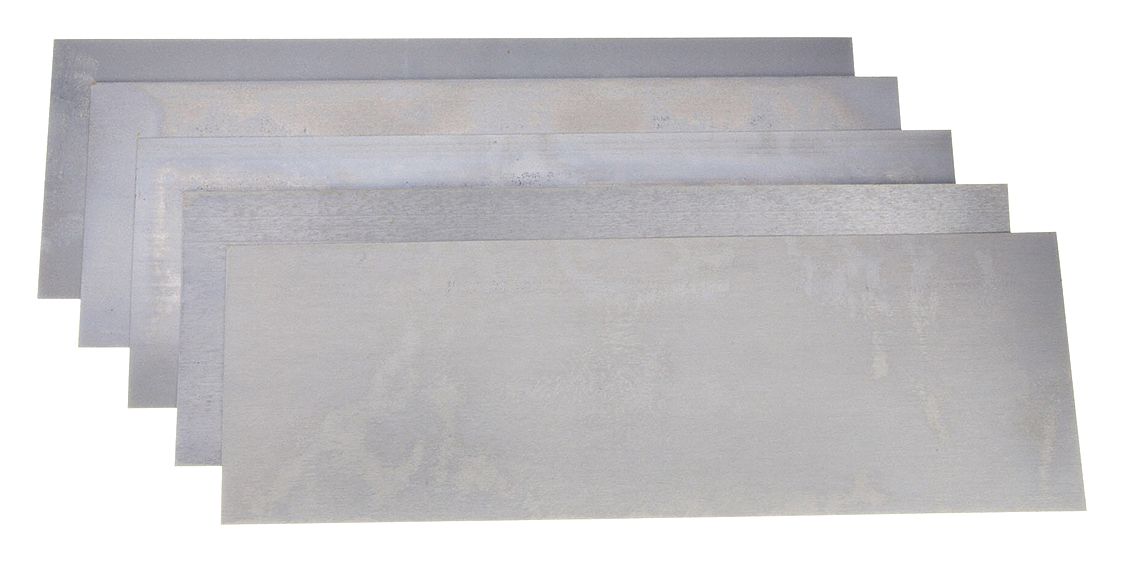 Inch 18 In Shim Lg Shim Stock Assortment 5ey5516955 Grainger