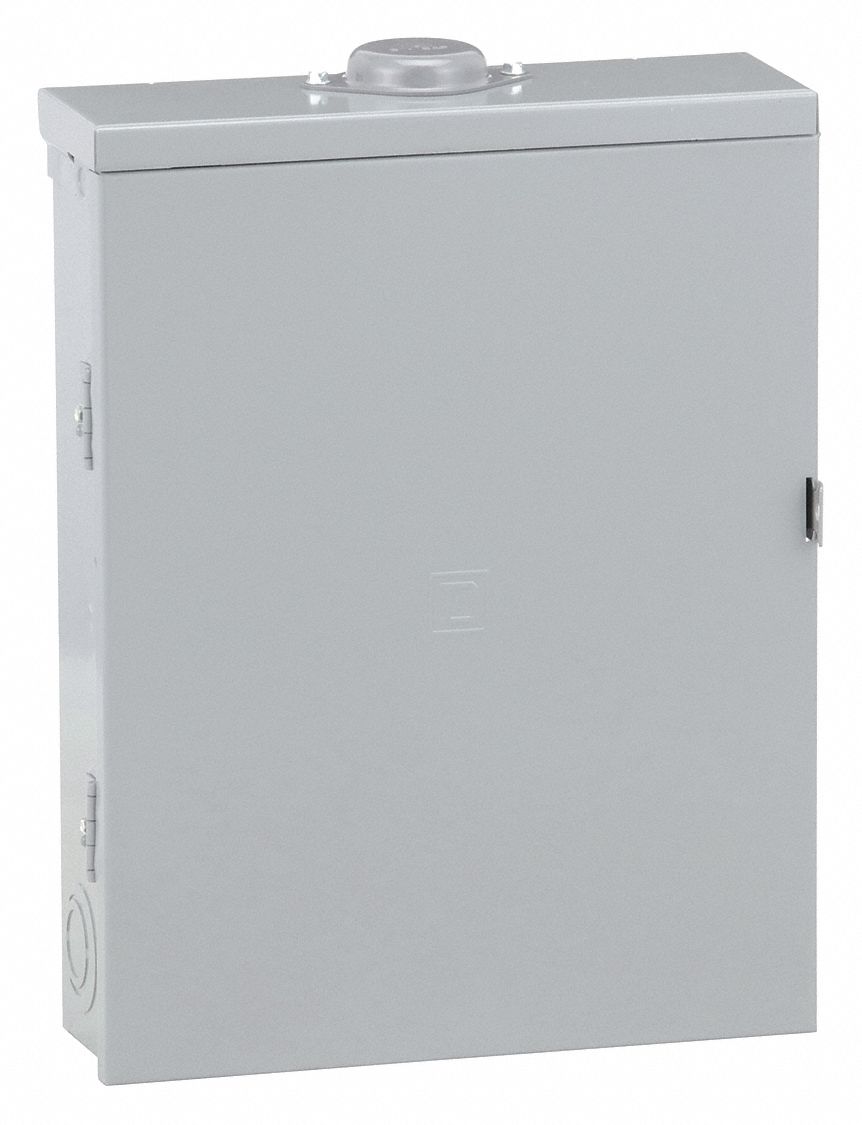 SQUARE D Carga Central, Zapata Principal, Convertible,125 Amperes,120/240VCA Voltaje,Número de ...