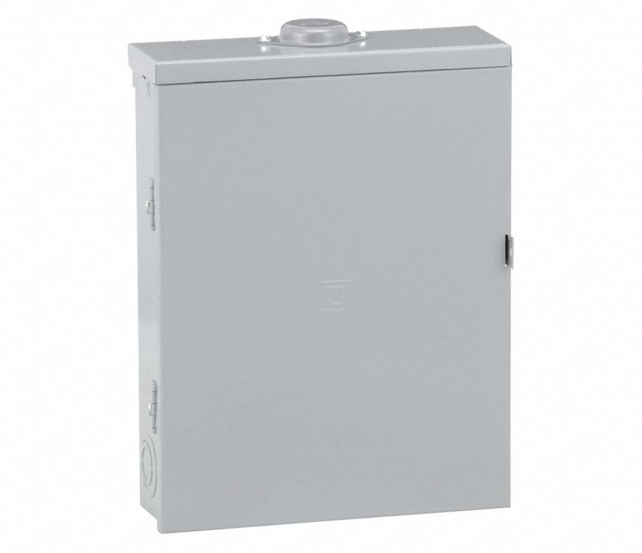 SQUARE D Carga Central, Zapata Principal, Convertible,125 Amperes,120/240VCA Voltaje,Número de ...